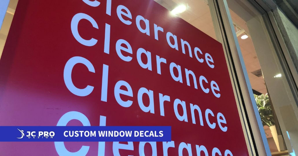 5 Creative Ways To Use Custom Decals For Your Business | JC Pro Design